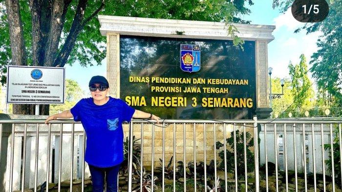 Mudik Lebaran, Sri Mulyani Kunjungi SMAN 3 Semarang Sekolahnya Dulu ...