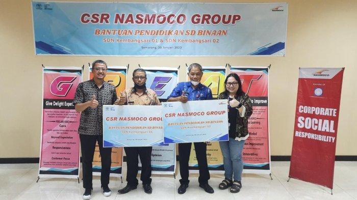 Nasmoco Group Berikan CSR Pendidikan Senilai Rp 30 juta - Tribunjateng.com