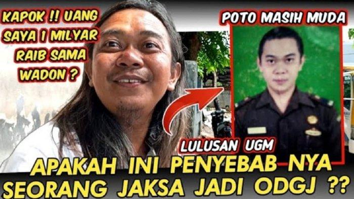 Kisah Musa, Mantan Jaksa Yang Kini Jadi ODGJ Gara-gara Tuntutan Istri ... Kisah Musa, Mantan Jaksa Yang Kini Jadi ODGJ Gara-gara Tuntutan Istri ...