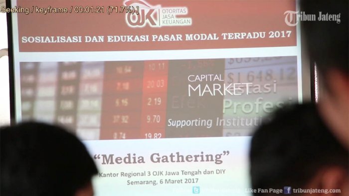 Otoritas Jasa Keuangan Pastikan Kondisi Sektor Jasa Keuangan Jateng Stabil - Tribunjateng.com