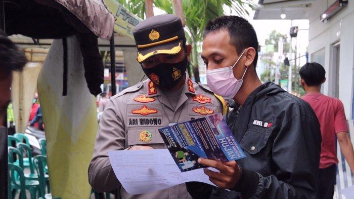 Terjaring Operasi Zebra di Pemalang, Pengendara Bisa Ikut Vaksin - Tribunjateng.com