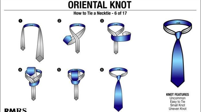 4 Cara Memakai Dasi yang Benar dan Mudah - Tribunjateng.com