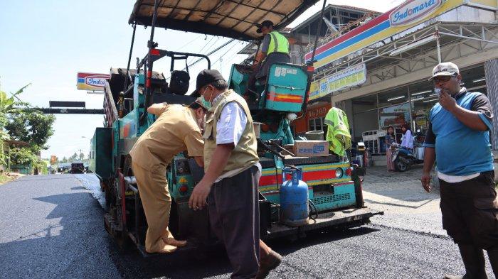 Tiga Ruas Jalan di Banjarnegara Menuju Bandara Jenderal Sudirman Diperbaiki - Tribunjateng.com