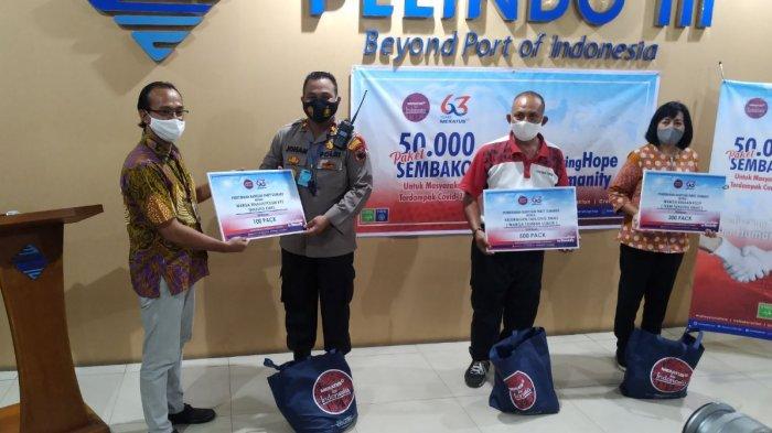 PT Meratus Line Salurkan 800 Sembako Kepada Warga Sekitar Pelabuhan ...