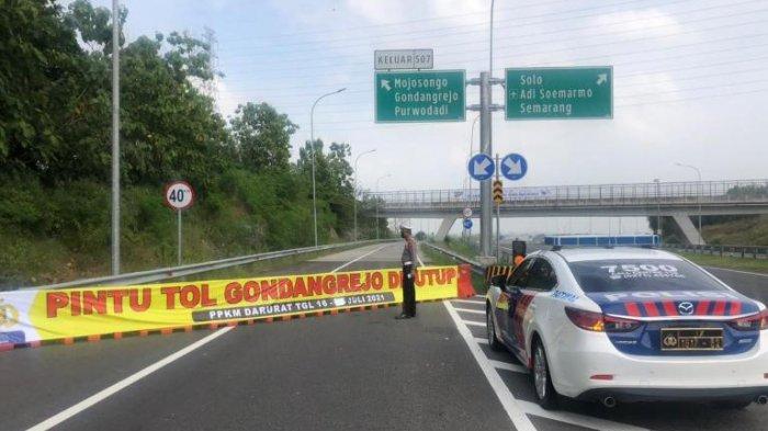 Gerbang Tol Gondangrejo Karanganyar Ditutup 24 Jam selama Perpanjangan ...