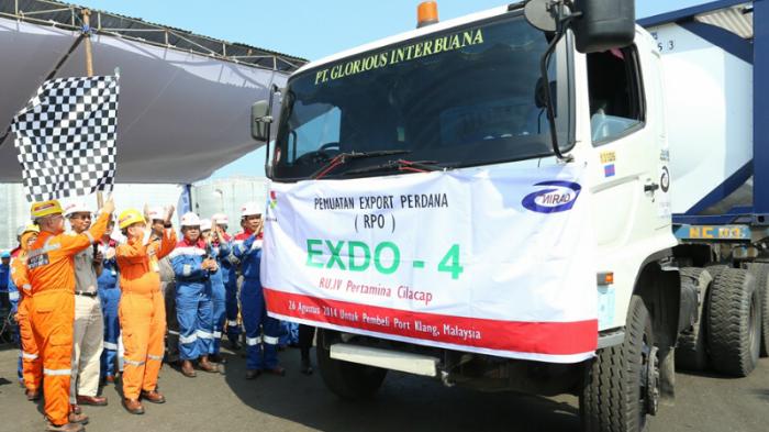 Pertamina RU IV Cilacap Launching EXDO-4 Diekspor ke Malaysia ...