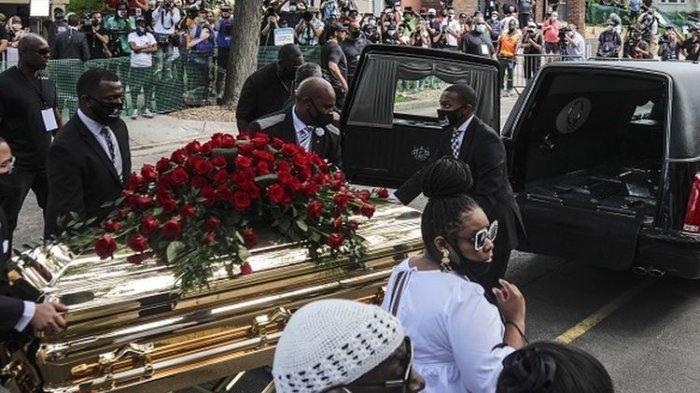 Upacara Memorial George Floyd Berjalan Damai, Ini Tuntutan Sang Kakak ...