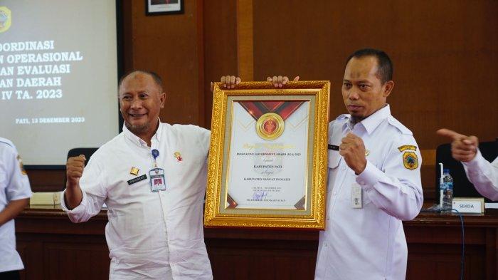 Pemkab Pati Raih Innovative Government Award 2023 dari Kemendagri - Tribunjateng.com