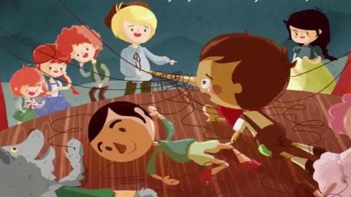 Cerita Dongeng Anak Sebelum Tidur: Kisah Petualangan Pinokio Si Boneka Kayu - Tribunjateng.com