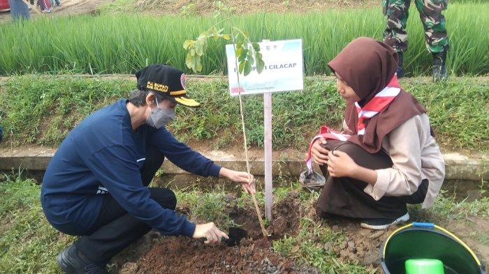 PT KPI dan Forkopimda Cilacap Lakukan Aksi Penanaman 1.000 Pohon di Desa Citepus Jeruklegi ...