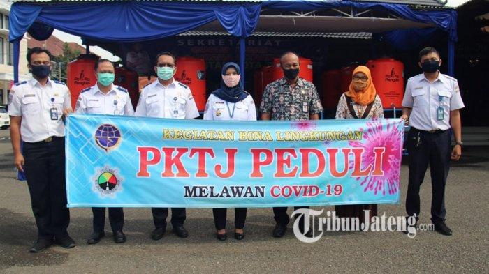 PKTJ Tegal Serahkan 20 Unit Tempat Cuci Tangan Portabel Kepada Pemkot ...