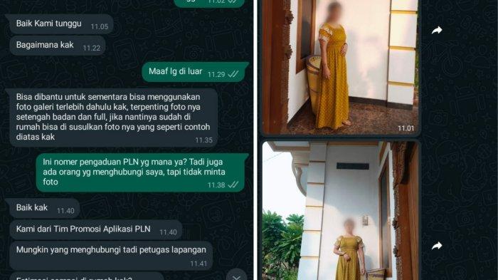 VIRAL Mama Muda Jadi Korban Penipuan Oknum Ngaku Petugas PLN, Minta Foto Badan, Berikut No ...