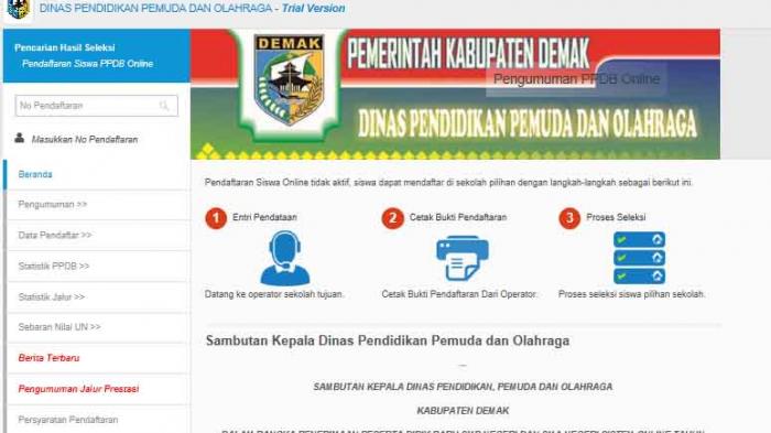 Sekolah di Demak Sediakan Komputer dan Operator Bantu Pendaftar PPD Online - Tribunjateng.com