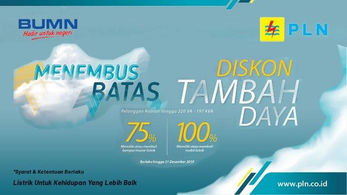 Promo PLN: Diskon Tambah Daya Listrik hingga 100% - Tribunjateng.com