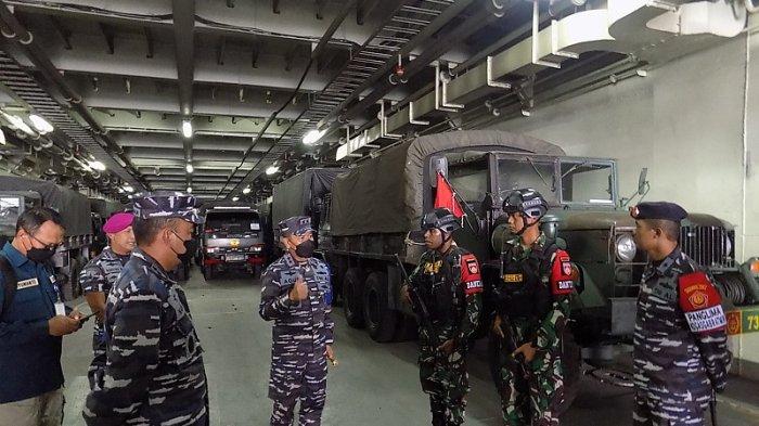 TNI AL akan Angkut 1.056 TNI AD dan 116 Material Kendaraan Tempur ...