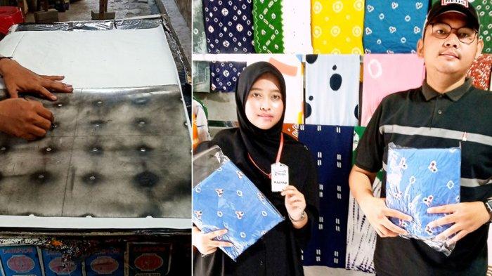 Pak Guru SLB Ini Sepulang Kerja Membuat Batik Jumputan Aneka Motif ...