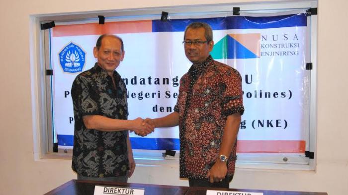 PT NKE Beri Beasiswa dan Rekrut Mahasiswa Polines - Tribunjateng.com