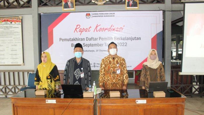 Hasil Pemutakhiran KPU Bulan September, Daftar Pemilih Berkelanjutan di Sukoharjo 655.102 Orang ...