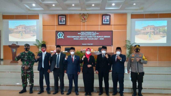 DPRD Demak Gelar Rapat Paripurna, Ini Pesan Ketua Dewan pada Bupati dan ...