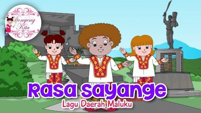 Not Angka dan Lirik Lagu Daerah Rasa Sayange - Tribunjateng.com