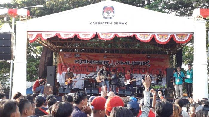 Gelar Konser Musik, KPU Demak Yakin Mampu Mengedukasi Warga Untuk Memilih di Pemilu 2019 ...