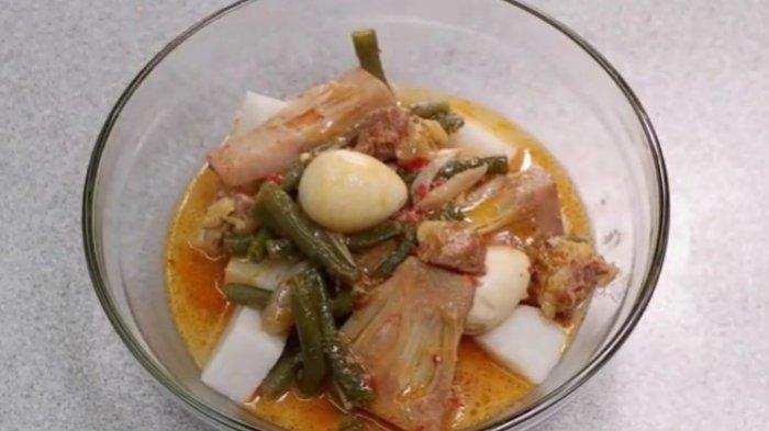 Resep Lontong Sayur Khas Padang dengan Banyak Rempah - Tribunjateng.com