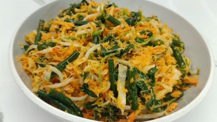 Resep Urap Sayur Makanan Sehat Cocok untuk Diet - Tribunjateng.com