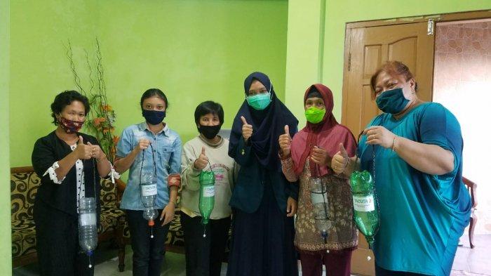 New Normal, Mahasiswa KKN Undip Ciptakan Tabung Cuci Tangan Mudah Murah ...