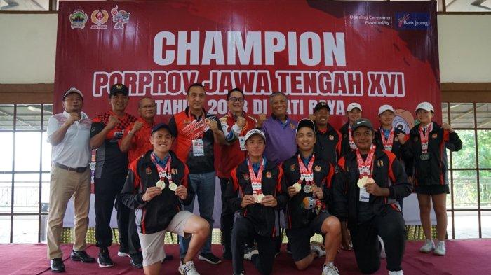 Porprov Jateng 2023 Golf Kota Semarang Sapu Bersih Enam Emas