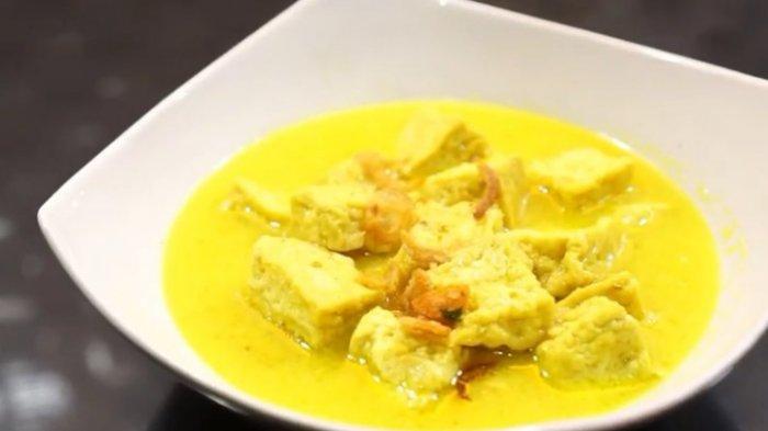 Resep Sayur Terik Tahu Menu Sederhana Makan Siang - Tribunjateng.com