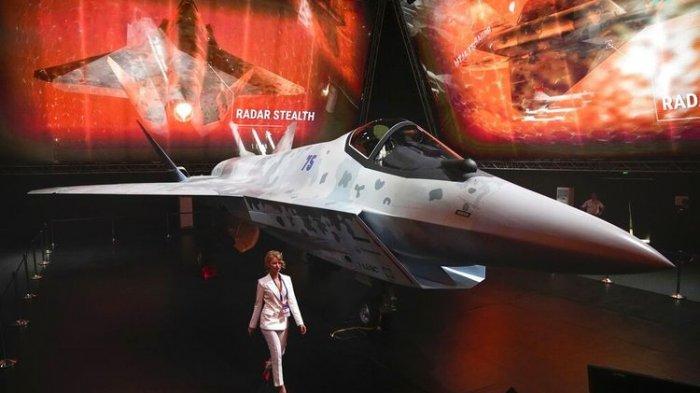 Rusia Luncurkan Jet Tempur Siluman Terbaru Tandingi F-35 Buatan AS ...