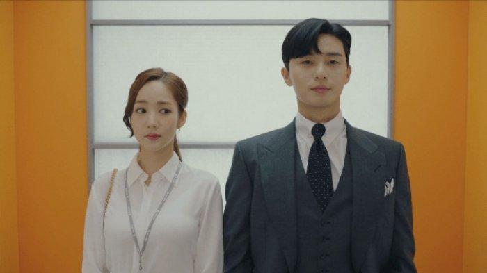 Sinopsis Drakor Whats Wrong with Secretary Kim Lengkap Episode 1-16 Park Seo Joon dan Park Min ...