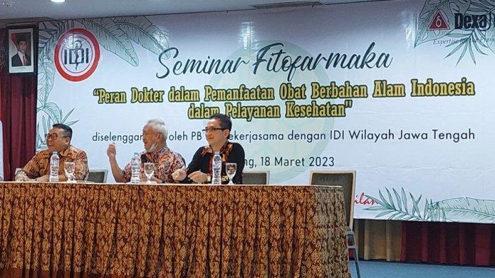Seminar Series Fitofarmaka, IDI Jateng Ajak Dokter Manfaatkan Kekayaan ...