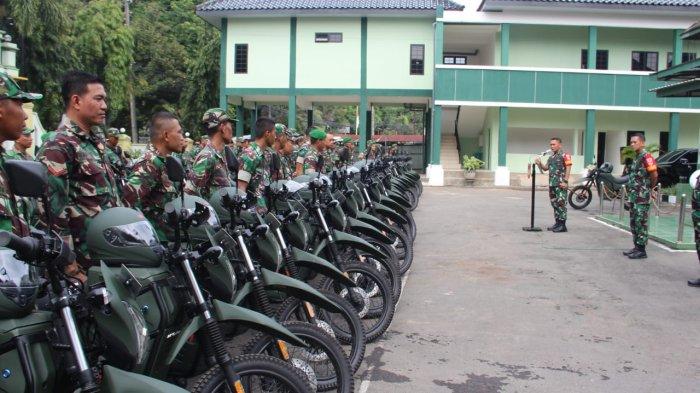 83 Personel TNI di Pati Dapat Kendaraan Dinas Sepeda Motor Trail ...