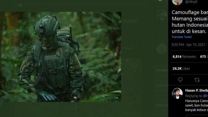 Foto-foto Viral Seragam Baru Kopassus Perang Hutan Darah Mengalir ...