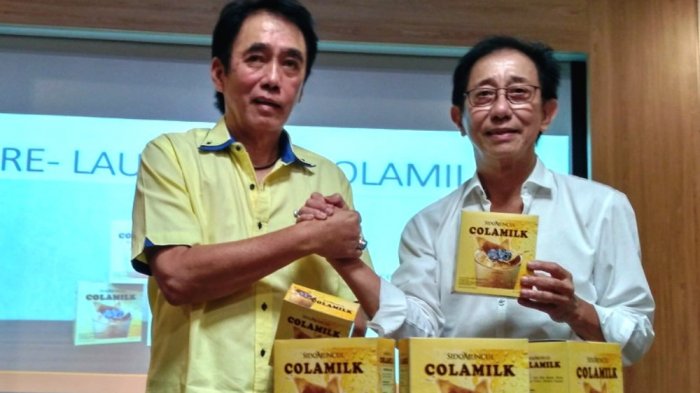 Sido Muncul Luncurkan Colamilk, Produk Minuman Baru Ini Hasil Kreasi Dirut Sofyan Hidayat ...