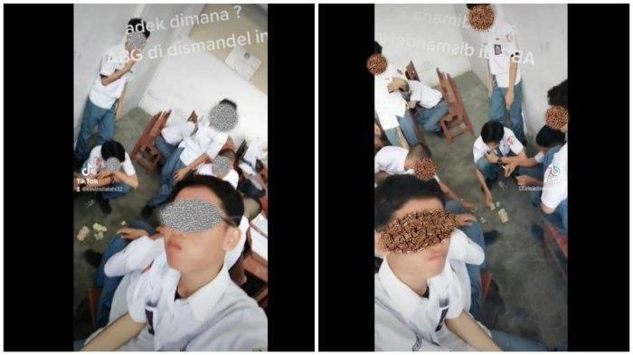 Viral Video Siswa SMA Merokok dan Berjudi di Dalam Kelas, Kepala Sekolah Angkat Bicara - Halaman ...
