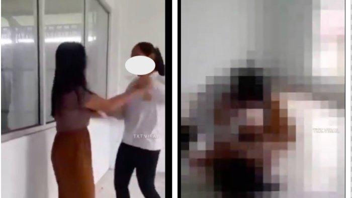 Viral Video Siswi Berseragam SMP Bully Siswi Lain, Korban Ditendang dan Dipukuli Sampai Pingsan ...