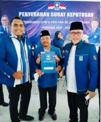 Candra Saputra Resmi Terima SK DPD PAN Kabupaten Pekalongan ...