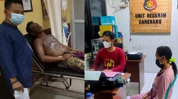 Sopan Sopian Disiram Air Panas Oleh Istri, 2 Hari Tak Pulang Tanpa ...