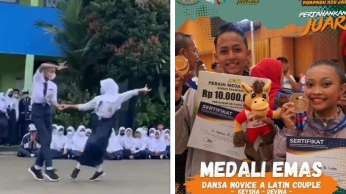 Inilah Sosok Keysha Aditia dan Devina Anindita Murid SMPN 1 Ciawi Viral Karena Dansa di Sekolah ...