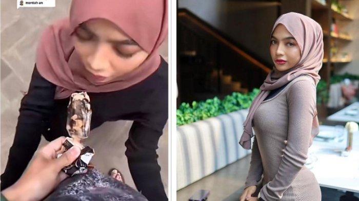 Selebgram Oklin Fia Hari Ini Diperiksa Kepolisian Terkait Viral Konten Jilat Es Krim ...