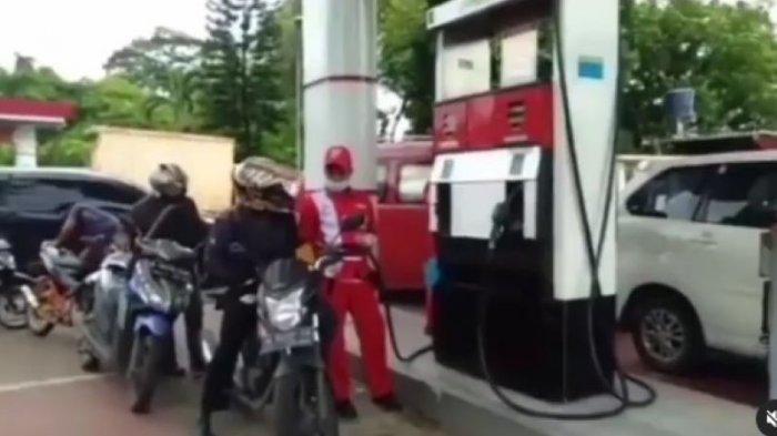 Viral Pria Bongkar Kecurangan SPBU di Tangerang, Beli Rp 50 Ribu Diisi Rp 45 Ribu - Tribunjateng.com