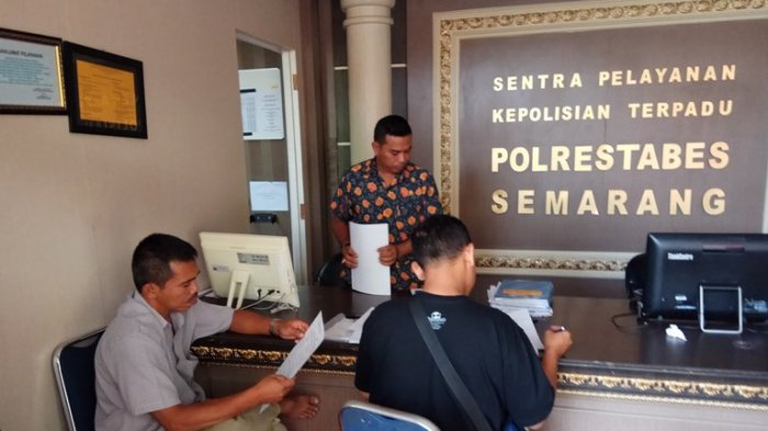 Ini Kasus Yang Kerap Dilaporkan Warga ke SPKT Polrestabes Semarang - Tribunjateng.com