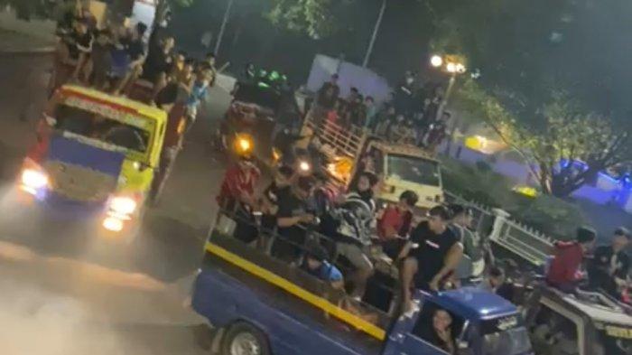 Viral Ratusan Pemuda Blora Geber Motor dan Naik Truk Bangunkan Sahur, Polisi Buru Mereka ...