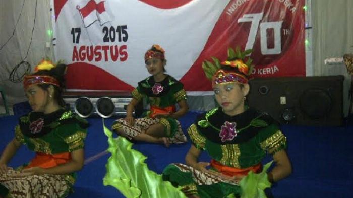 BERITA FOTO: Tari Rampak Anak-anak RW 10 Kembang Arum - Tribunjateng.com