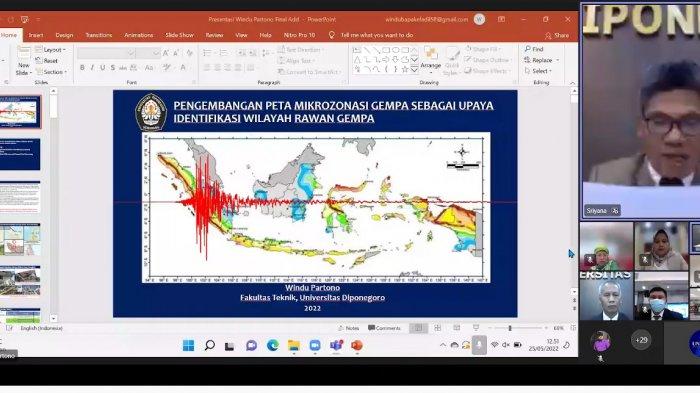 Peta Rob dan Peta Amblesan Diteliti, 3 Calon Guru Besar FT Undip ...