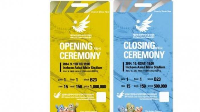 Tiket VIP Asian Games 2014 Berbentuk "ID Card", Bisa Dijadikan Suvenir ...
