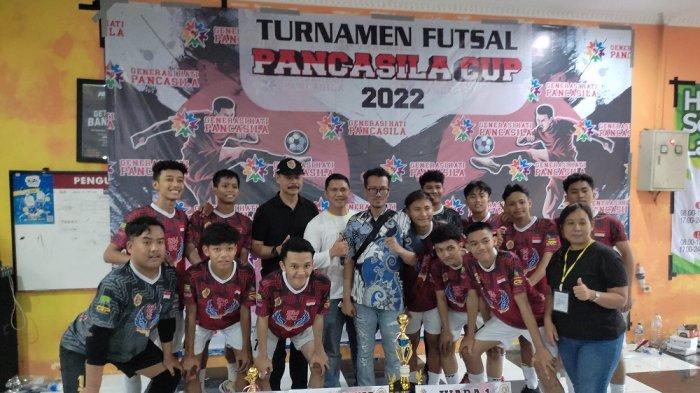Turnamen Futsal Pancasila Cup 2022, Tim Kecamatan Gajah Mungkur Menang Telak di Partai Final ...