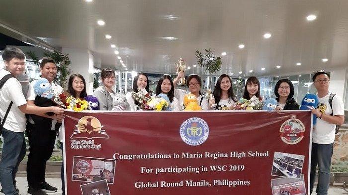 Sekolah Maria Regina Raih Juara di World Scholar Cup 2019 Filipina ...